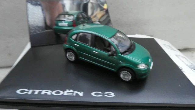 NOREV COLLECTION CITROEN C3 Phase 1 Vert Metal Neuf + Boite Avec ...