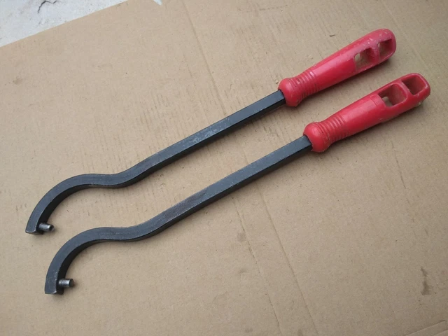 PAIR OF EXTRA long 'C' spanners FOR chuck by Multistar Duplex: make ...