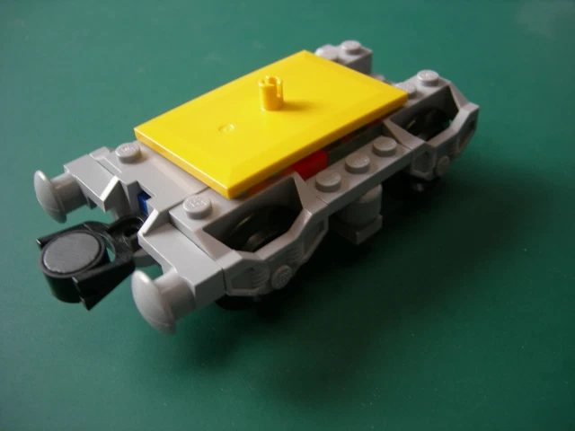 LEGO CITY RAILROAD 9V - Bogie/Axles/Wheels/Engine Dummi with Side Parts ...