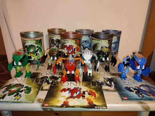 LEGO BIONICLE BOHROK: Complete Set From Pahrak 8560 To Kohrak 8565 EUR ...