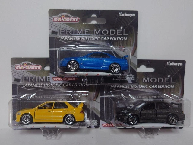 MAJORETTE PRIME MODEL Nissan Skyline Gt-R Lancer Evolution EUR 95,74 ...