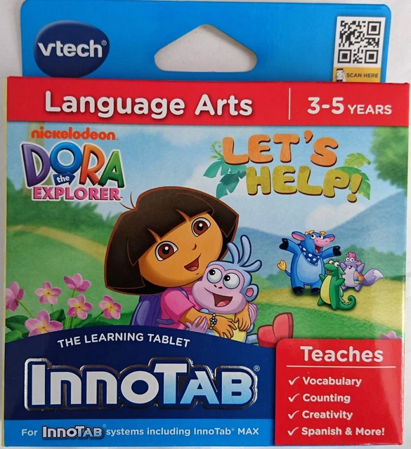 VTECH | INNOTAB | Dora the Explorer | Language Arts 3-5 Years £3.99 ...