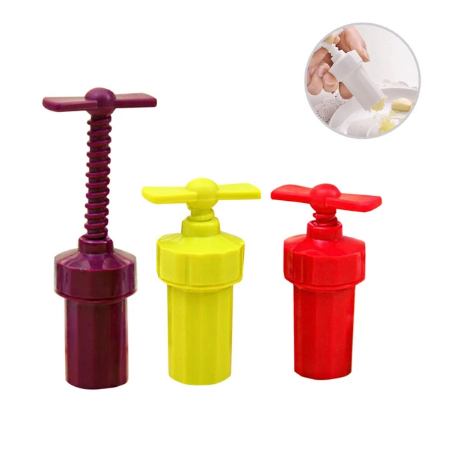 HAND HELD GARLIC Press Ginger Crusher Heavy Duty Garlic Press Garlic ...