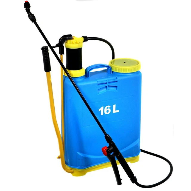 16 LITRE KNAPSACK Weed Killer Sprayer With Lance And Adjustable Spray ...