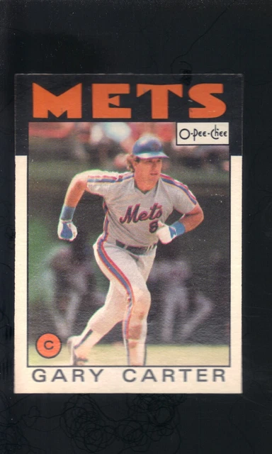 1986 O-PEE-CHEE BASEBALL Card Gary Carter #170 Nm-Mt Mets $0.99 ...
