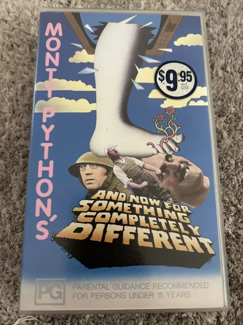 MONTY PYTHON'S AND Now for Something Completely Different VHS TAPE ... MONTY PYTHON'S AND Now for Something Completely Different VHS TAPE ...