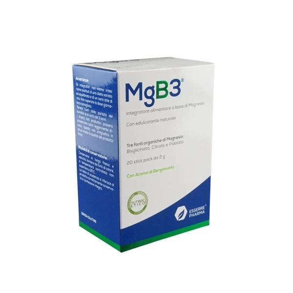 MGB3 20 STICKPACK integratore di magnesio EUR 20,50 - PicClick IT