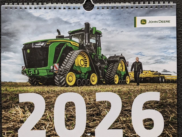 JOHN DEERE MÄHDRESCHER Feldhäcksler 9RX Traktor Kalender 2026 ...
