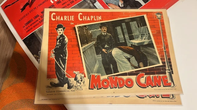B-FOTOBUSTA ORIGINALE FILM ‘Mondo cane’ Charlie Chaplin EUR 140,00 ...