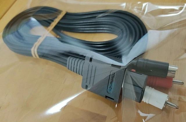 NINTENDO OFFICIAL S-VIDEO Cable Super Famicom SFC SNES Gamecube N64 ...