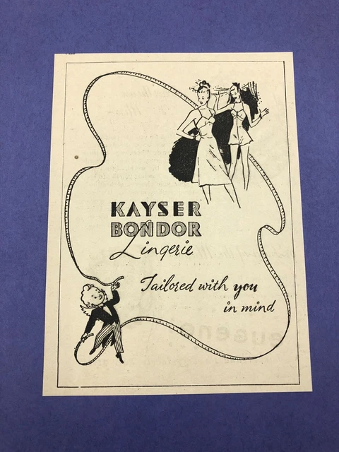 KAYSER BONDOR STOCKINGS 1947 Press Advert Small Cutting £3.25 - PicClick UK