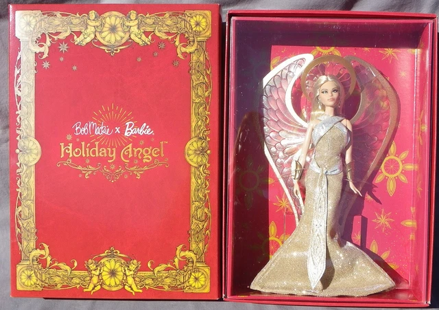 Barbie X Bob Mackie Holiday Angel Ange Noel 2022 Mattel Hcc00 Poupée