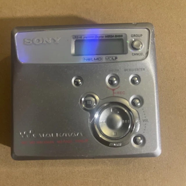 SONY MINIDISC REGISTRATORE NetMD Walkman MZ-N505 Tipo-R MDLP - Non ...