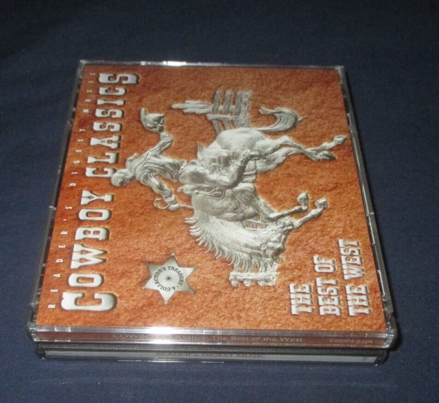 COWBOY CLASSICS: THE Best of the West (CD, 4 Discs, Readers Digest ...