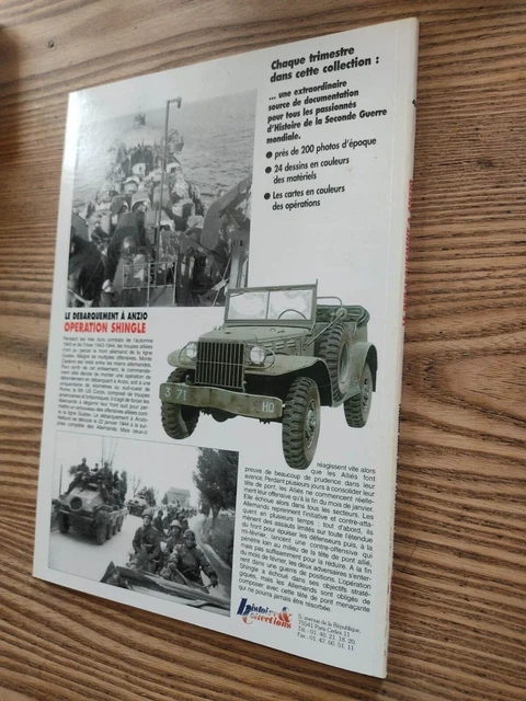 MILITARIA HS Nº45, Opération Shingle, Débarquement a Anzio, Italie 1944 ...