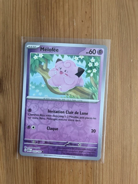 MELOFEE REVERSE - Pokémon 035/165 Ev3.5 Ecarlate Et Violet Mew 151 Neuf Fr EUR 1,00 - PicClick FR