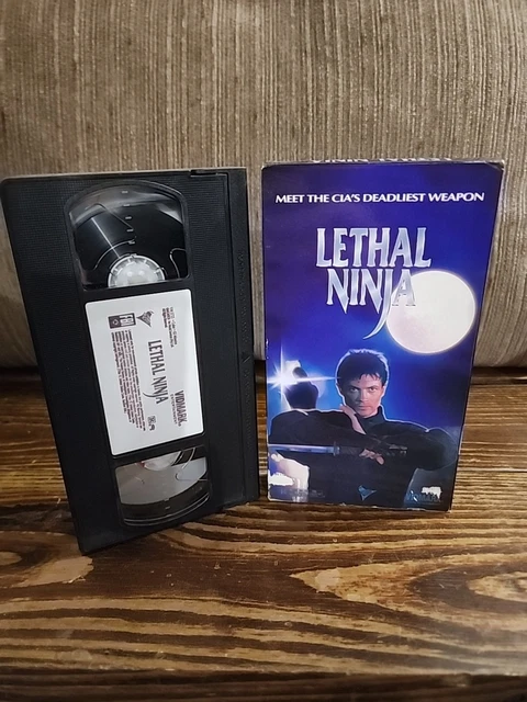 LETHAL NINJA VHS VIDMARK Martial Arts Action Movie £11.90 - PicClick UK