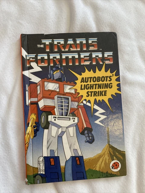THE TRANSFORMERS AUTOBOTS lightning strike 1985 ladybird book £4.00 ...
