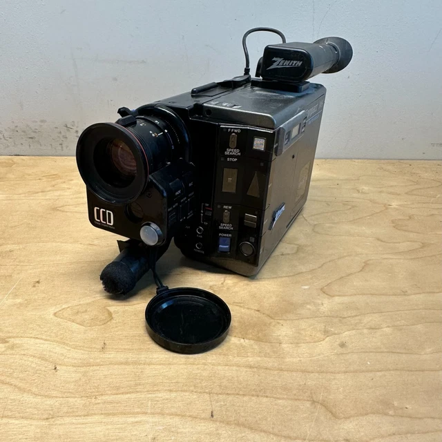 ZENITH VHS-C CAMCORDER VM6200 Compact VHS Recorder Camera Only EUR 33 ...