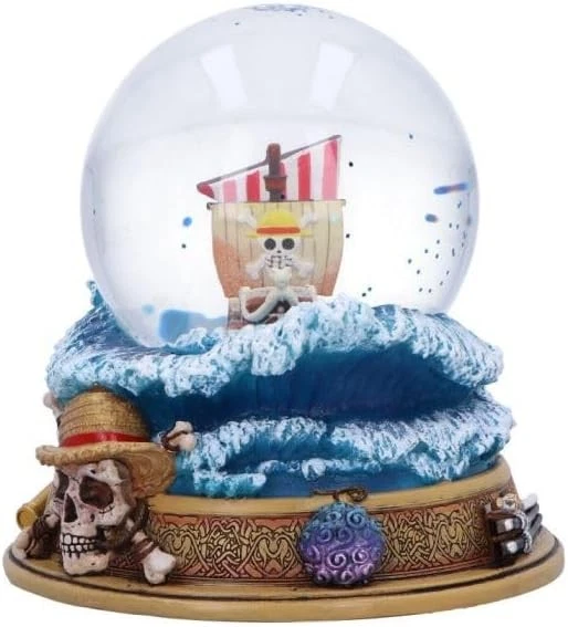 NEMESIS NOW ONE Piece Going Merry Snow Globe – Official Licensed Anime ...