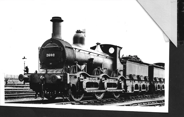 LMS - EX Midland Railway - 1F 0-6-0 - 2692 @ Toton - Vintage Image ...