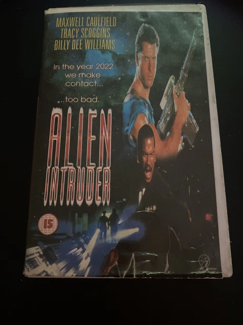 ALIEN INTRUDER VHS video cassette UK Ex-Rental BIG BOX BILLY DEE ...