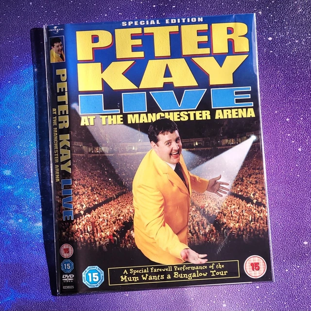 PETER KAY - Live At Manchester Arena (DVD, 2005) DISC AND SLEEVE ONLY ...