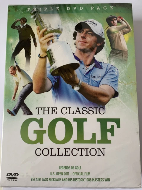 TRIPLE DVD PACK The Classic Golf Collection Legends Of Golf US Open ...