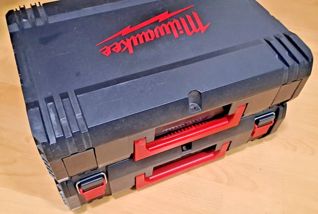 MILWAUKEE KOFFER MASCHINENKOFFER Werkzeugkoffer Lehrkoffer 2 Stück EUR 12,00 - PicClick DE