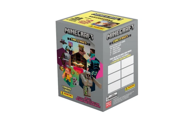 MINECRAFT - CHALLENGES Trading Cards Blaster Box £16.42 - PicClick UK