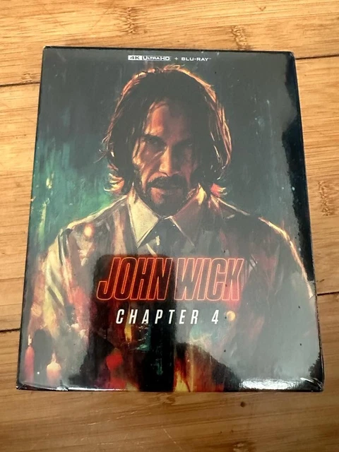John Wick Chapitre 4 Édition Collectors 4k Uhd Steelbook Blu Ray
