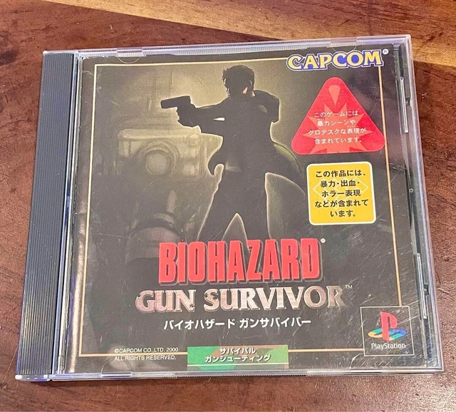 BIOHAZARD GUN SURVIVOR Resident Evil PS1 JPN SONY Playstation CAPCOM ...