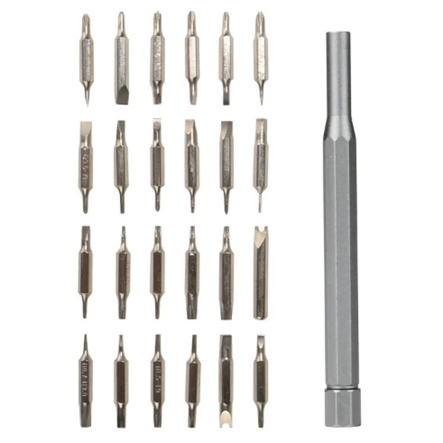PROFESSIONAL GRADE 45 Piece Precision Screwdriver Bit Set with Magnetic ...
