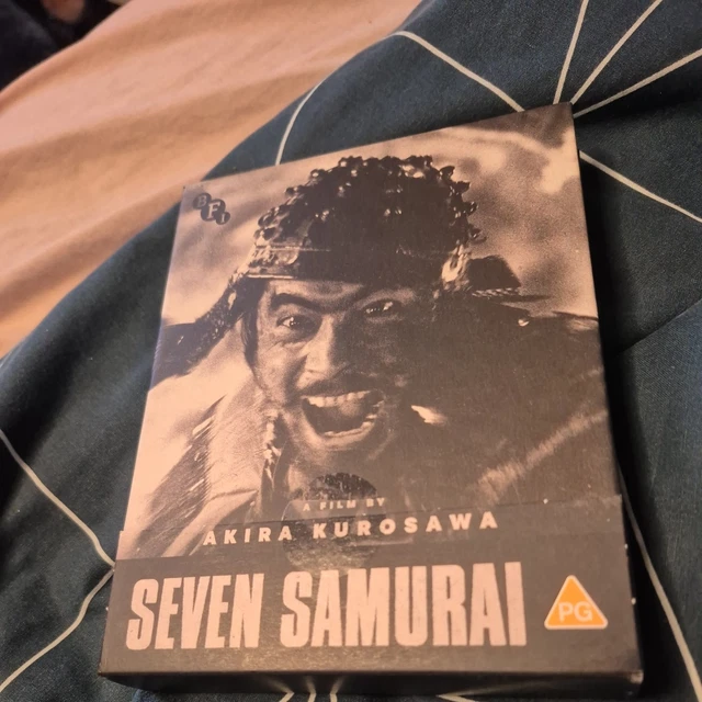 SEVEN SAMURAI LIMITED Edition 4K UHD Blu-Ray BFI Akira Kurosawa Poster ...