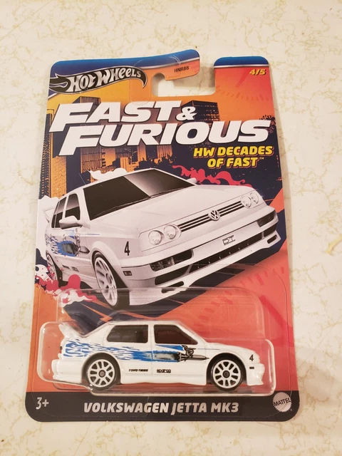 HOT WHEELS FAST and Furious HW Decades Of Fast Volkswagen Jetta Mk3 VW ...