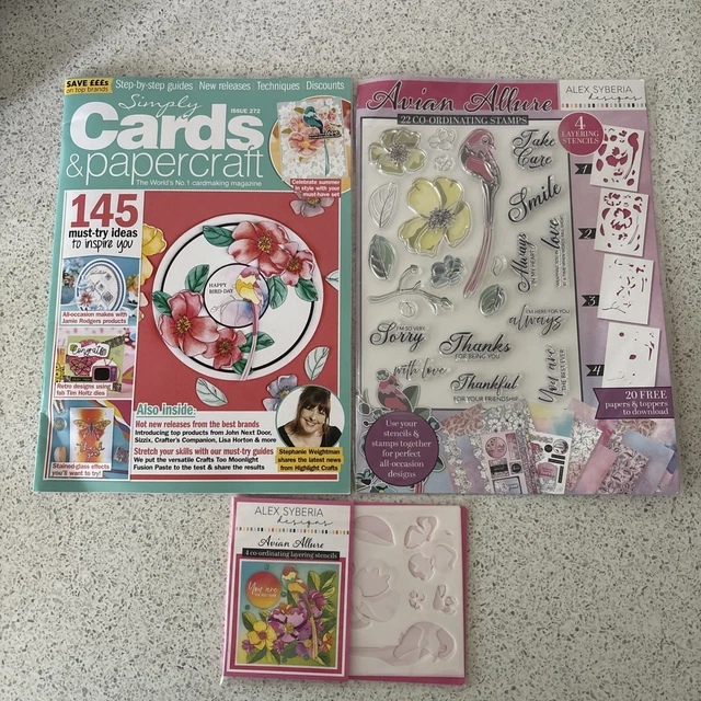 SIMPLY CARDS AND papercraft magazine issue 272 2025 NEW Card making ...