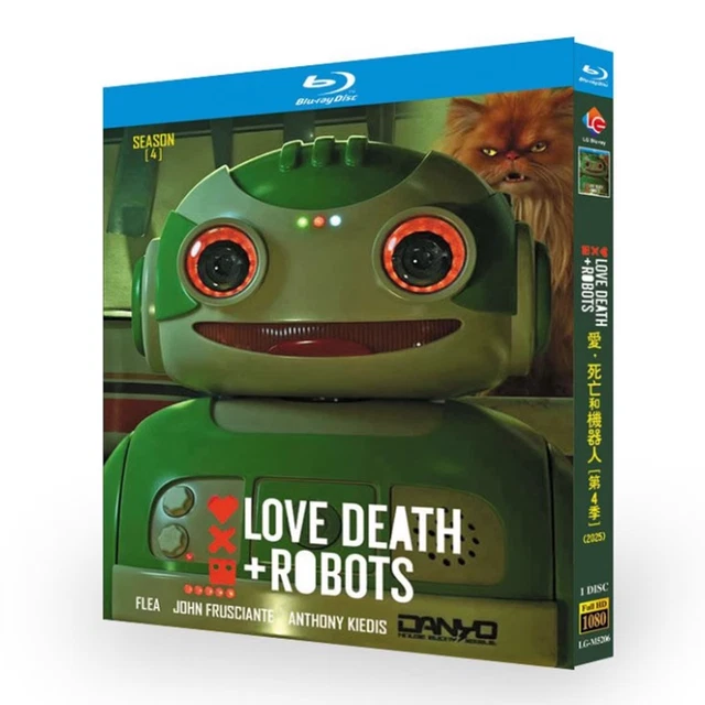 LOVE, DEATH & Robots (2025): Complete TV Series Season 4 Βlu-ray 1-Disc BD £12.99 - PicClick UK