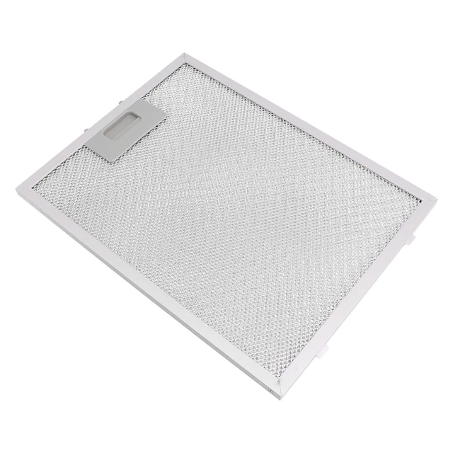 FILTRO CAPPA CUCINA Acciaio Inox Strato Grasso Alluminato 322x249x9mm ...