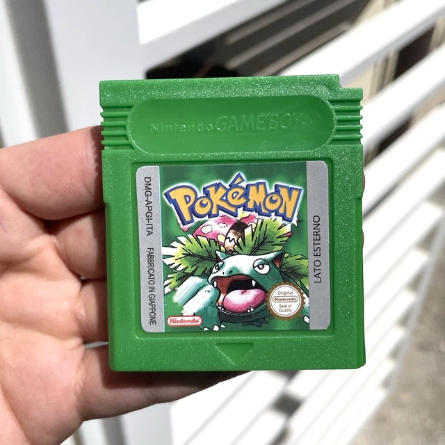 POKEMON VERSIONE VERDE - Gioco Italiano - Nintendo Game Boy & Color ...
