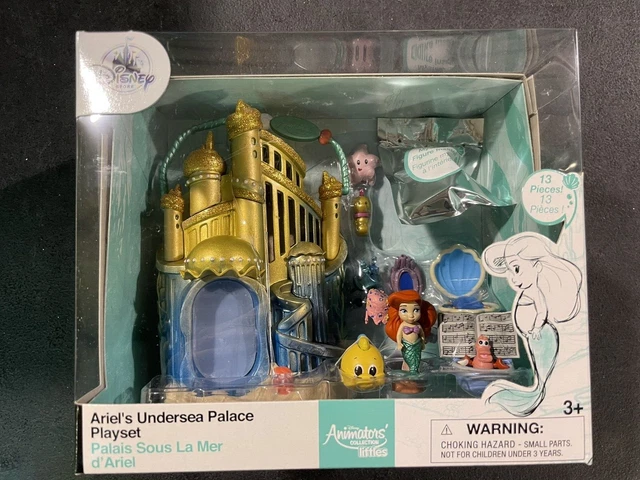 DISNEY ANIMATORS COLLECTION Littles Ariel's Undersea Palace Playset ...