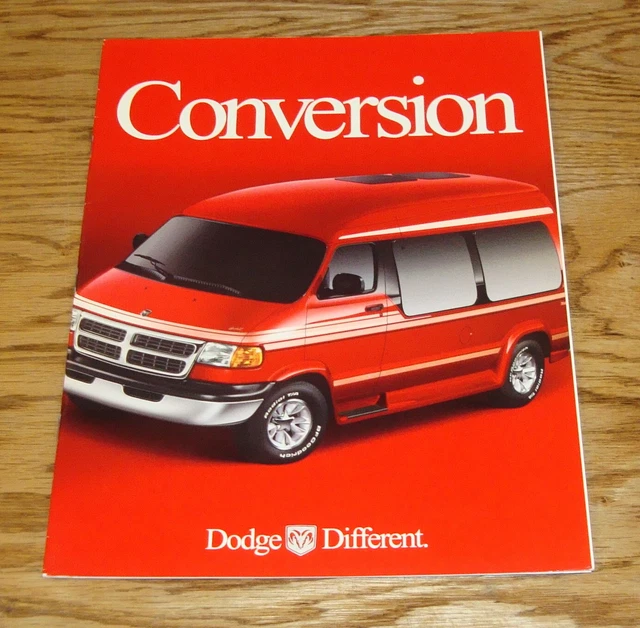 ORIGINAL 2000 DODGE Ram Conversion Van Sales Brochure 00 $10.00 - PicClick