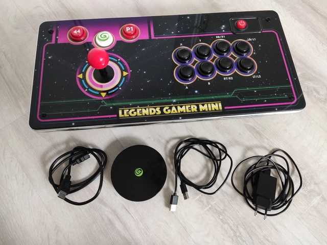MACHINE ARCADE SANS fil - Legends Gamer Mini avec 100 jeux arcade et de ...