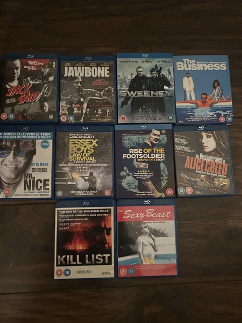 BRITISH GANSTER/CRIME FILM Blu Ray Bundle X 10 VGC £10.80 - PicClick UK