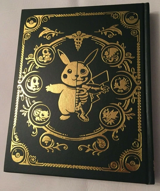 POKENATOMY UNOFFICIAL POKEMON Anatomy Guide Book Leatherbound ...