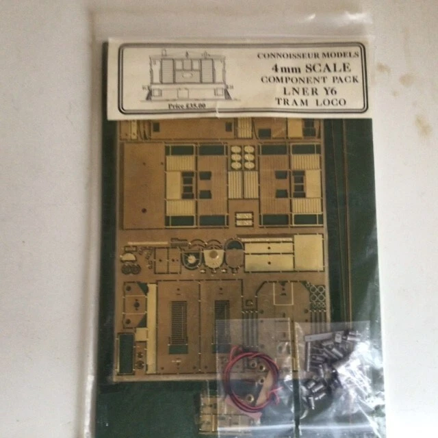 CONNOISSEUR 4MM SCALE loco kit, LNER Y6. Etched brass, new in original ...