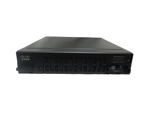 CISCO ISR4451-X-AX/K9 MANAGED PoE Integrated Services Router with SEC ...