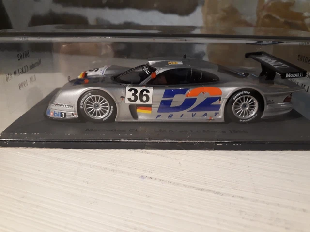 1/43 MERCEDES CLK-LM #36 DNF Le mans 1998 Spark Rare EUR 86,00 - PicClick FR