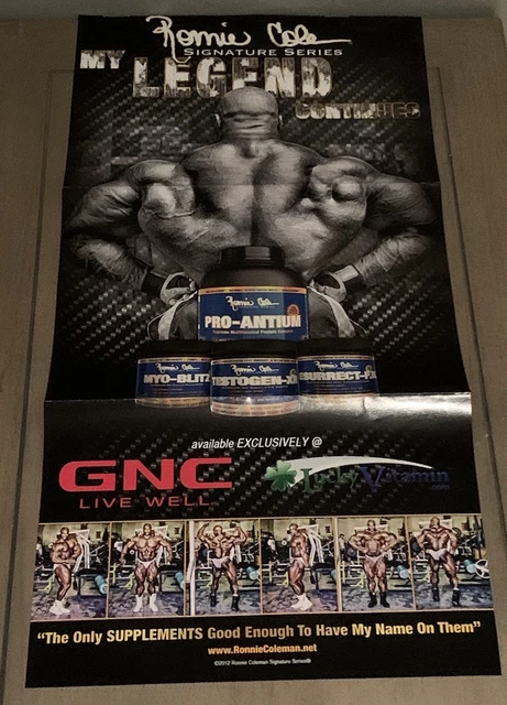 KING RONNIE COLEMAN Mr. Olympia Bodybuilding Poster From MuscleMag £15. ...