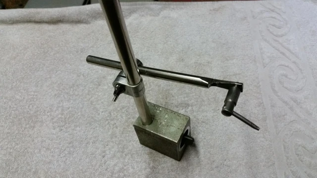 MAGNETIC BASE SCRIBE BLOCK SURFACE GAUGE DTI STAND with switch £18.50 ...