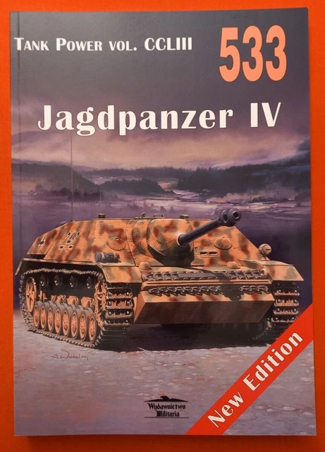 MILITARIA TANK POWER Vol. CCLIII Ledwoch 533, Jagdpanzer IV Sd.Kfz.162 ...